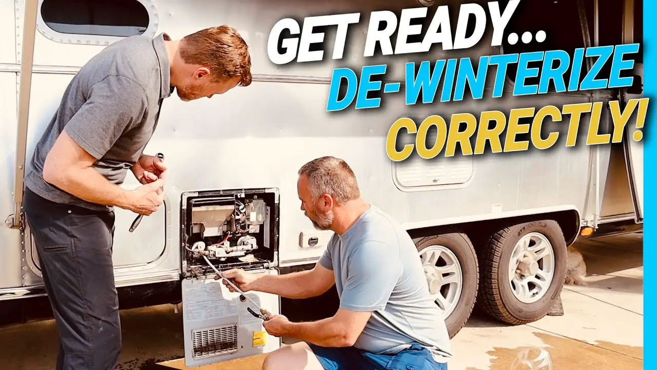 RV De-winterizing Checklist