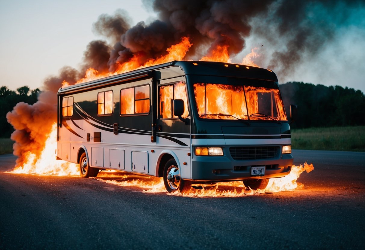 What We Learned After Seeing a Couple Escaping a Fiery RV Death Trap