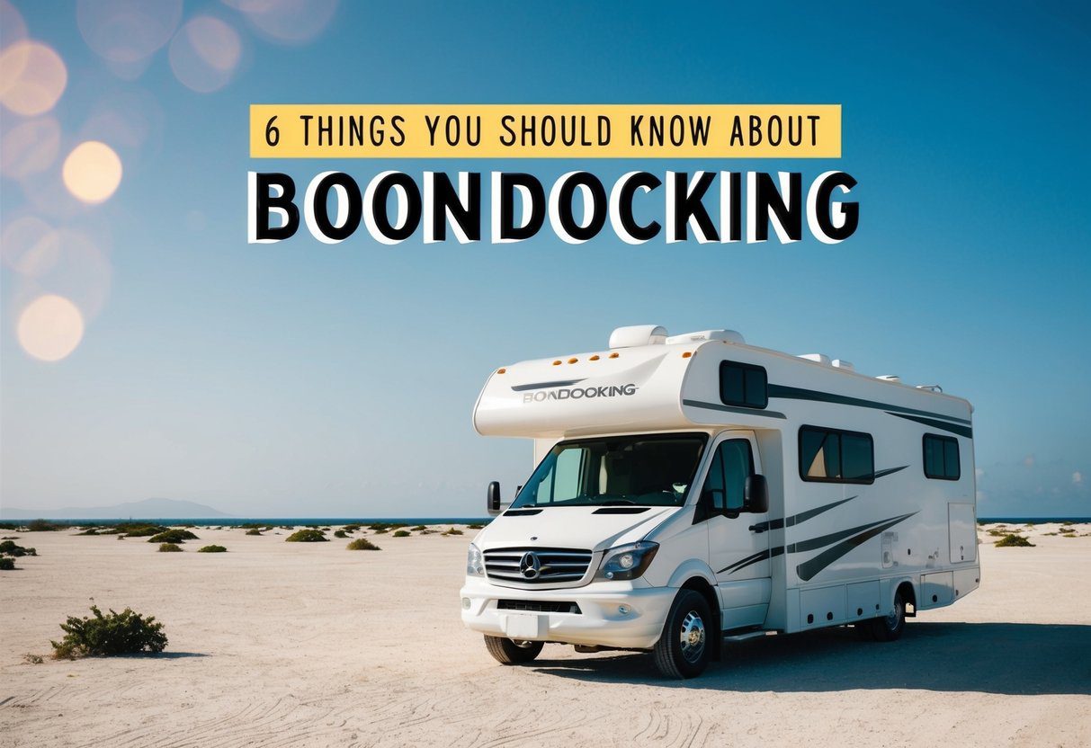 6 Things You Need to Know About Boondocking (It will Change Your Life)