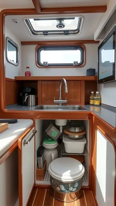 30 Innovative Boat Kitchen Designs For Small Spaces