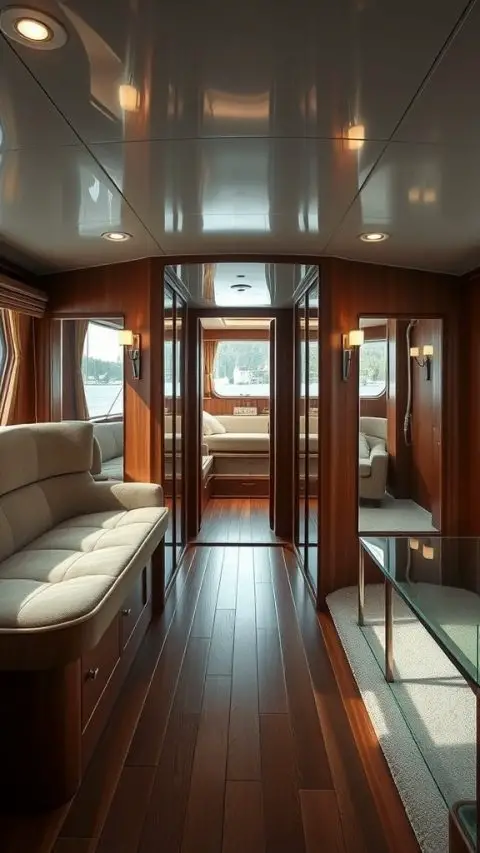 28 Compact And Chic Boat Interior Ideas For Cabins