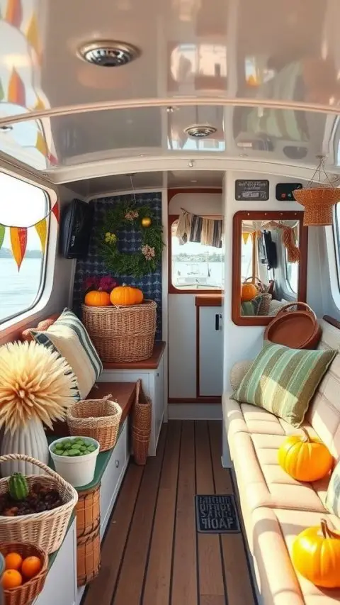28 Compact And Chic Boat Interior Ideas For Cabins