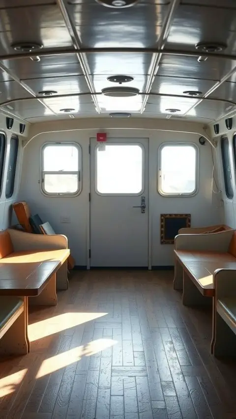 28 Compact And Chic Boat Interior Ideas For Cabins