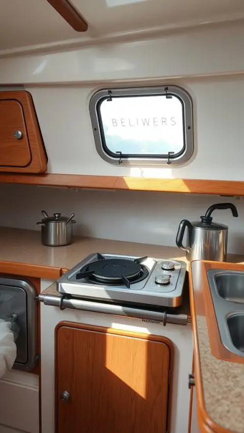 30 Innovative Boat Kitchen Designs For Small Spaces