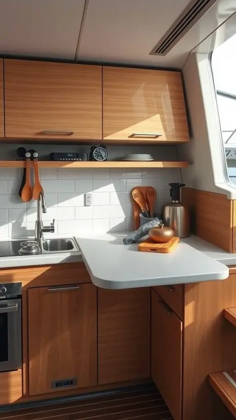 30 Innovative Boat Kitchen Designs For Small Spaces