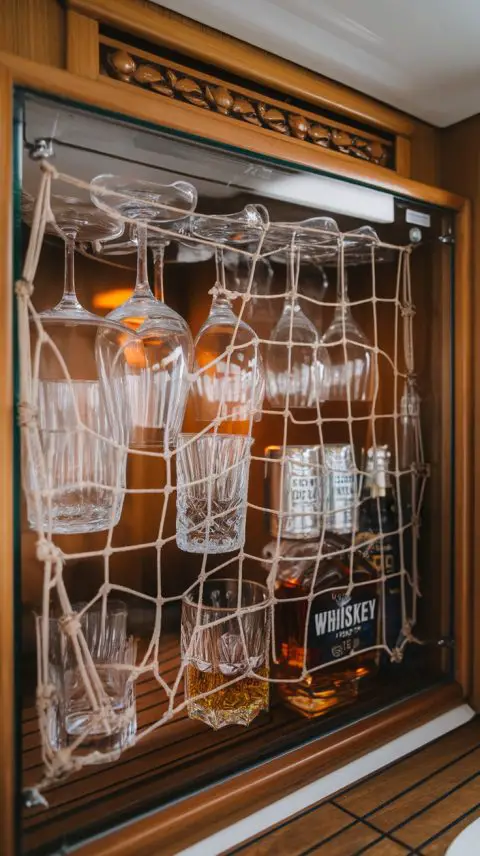 22 Creative Wet Bar Storage Solutions for Your Boat