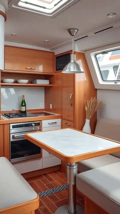 30 Innovative Boat Kitchen Designs For Small Spaces