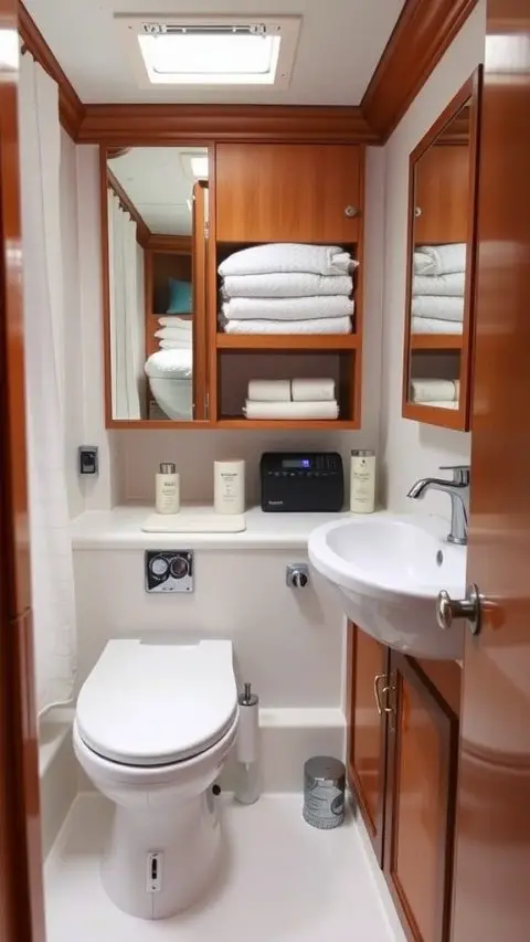 21 Cozy And Functional Small Boat Interior Ideas