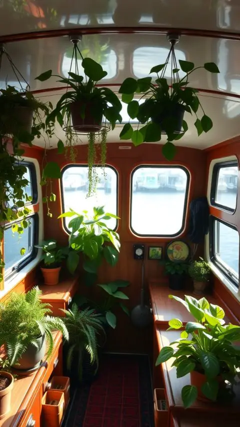 21 Cozy And Functional Small Boat Interior Ideas