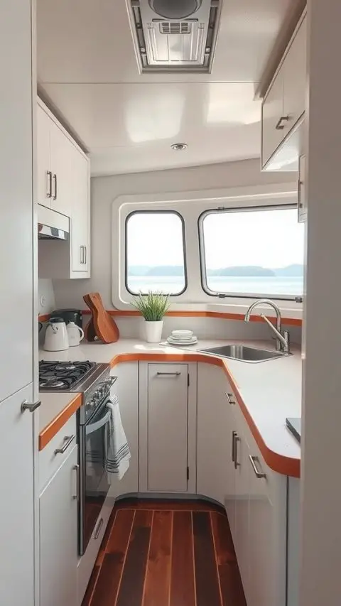 30 Innovative Boat Kitchen Designs For Small Spaces