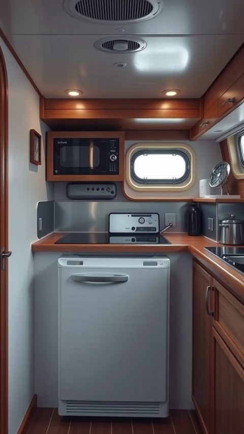 30 Innovative Boat Kitchen Designs For Small Spaces