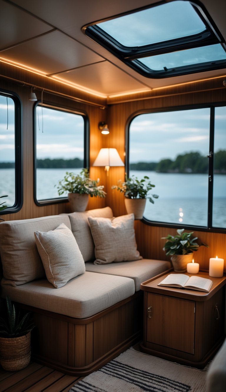 26 Romantic Houseboat Interior Ideas for Couples
