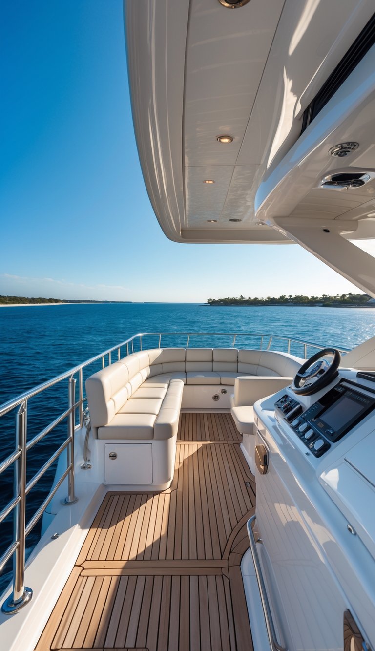 20 Luxury Boat Flybridge Design Ideas
